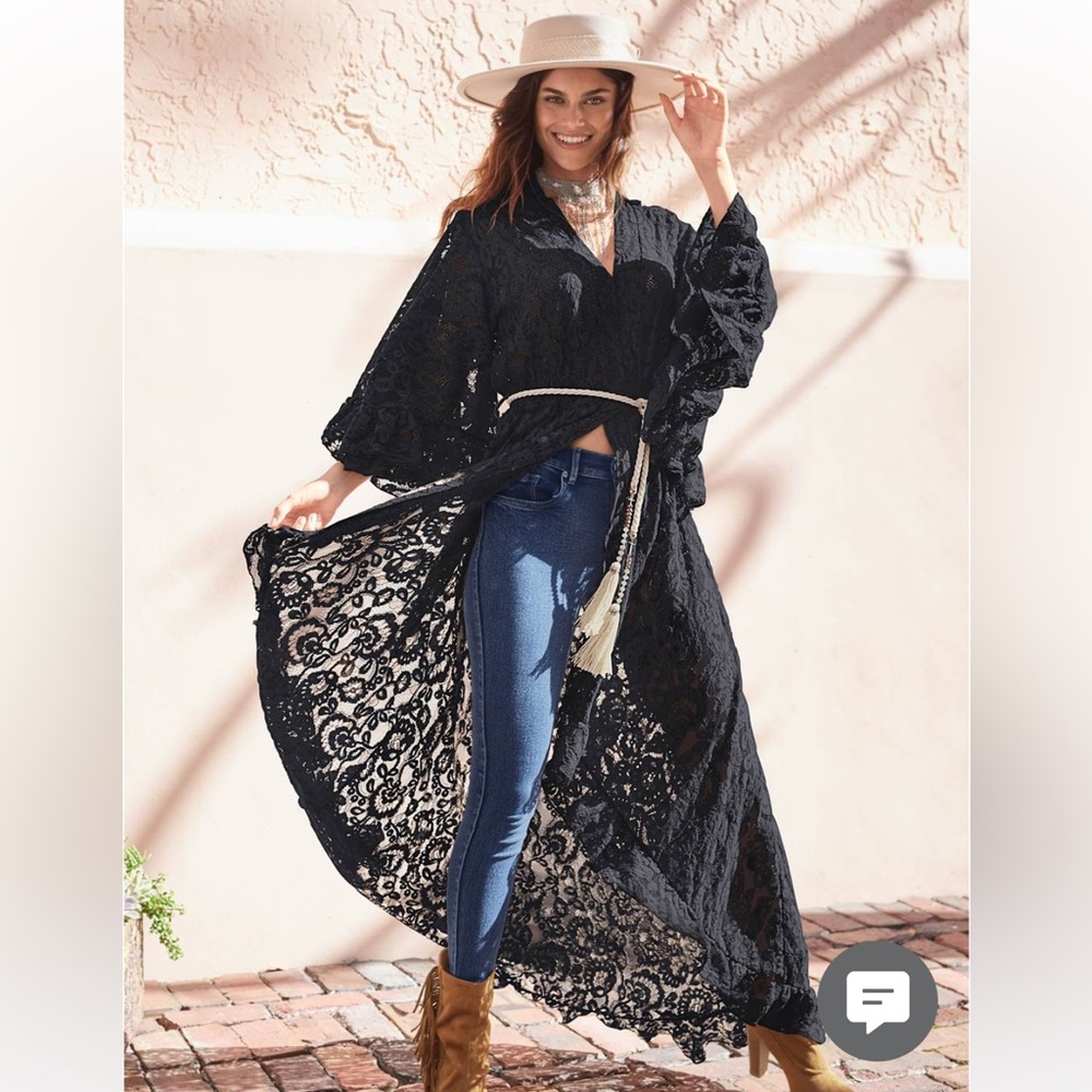 Lace Maxi Top - Gem